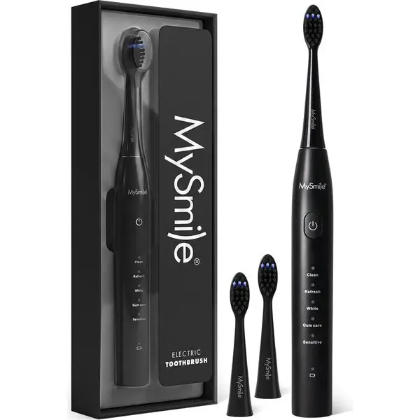 MYSMILE Dy156 Essential Electric Toothbrush With 5 Modes - Black