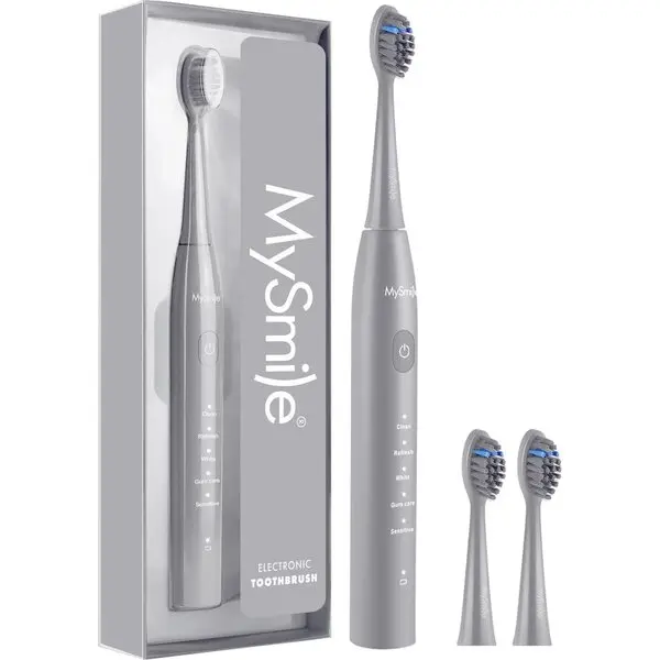 MYSMILE Dy156 Essential Electric Toothbrush With 5 Modes - Grey