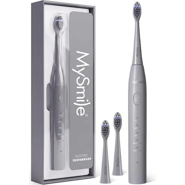 MYSMILE Dy156 Essential Electric Toothbrush With 5 Modes - Grey
