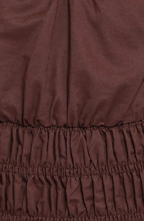 PETAL & PUP Lucilla Shirred Top
