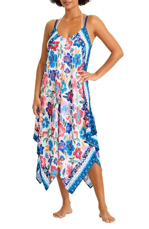 Tommy Bahama Tropi Flora Scarf Sundress - White