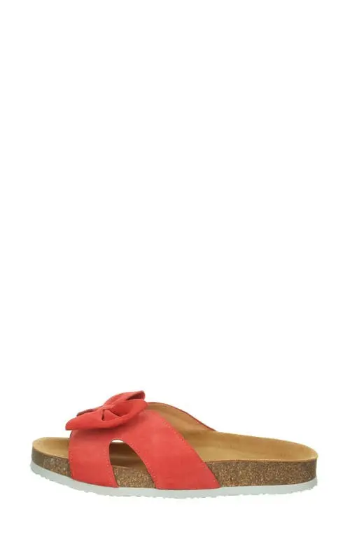 Think! Crissi Bow Slide Sandal - Candy