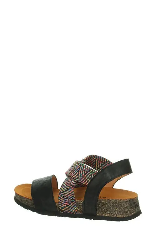 Think! Koak Strappy Sandal - Black