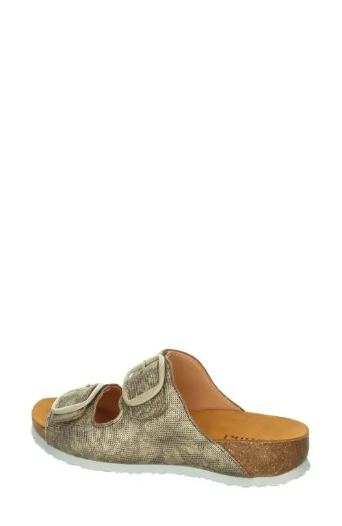 Think! Julie Buckle Sandal - Taupe