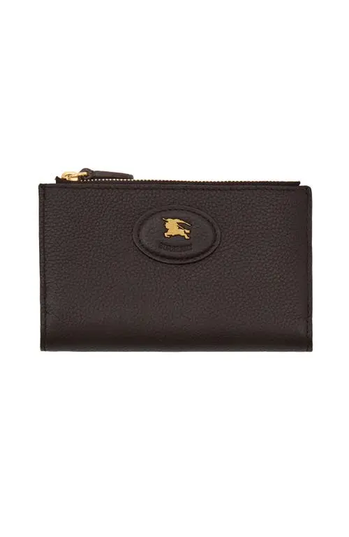 Burberry Medium Bloomsbury Wallet - Peat Brown/sand Beige