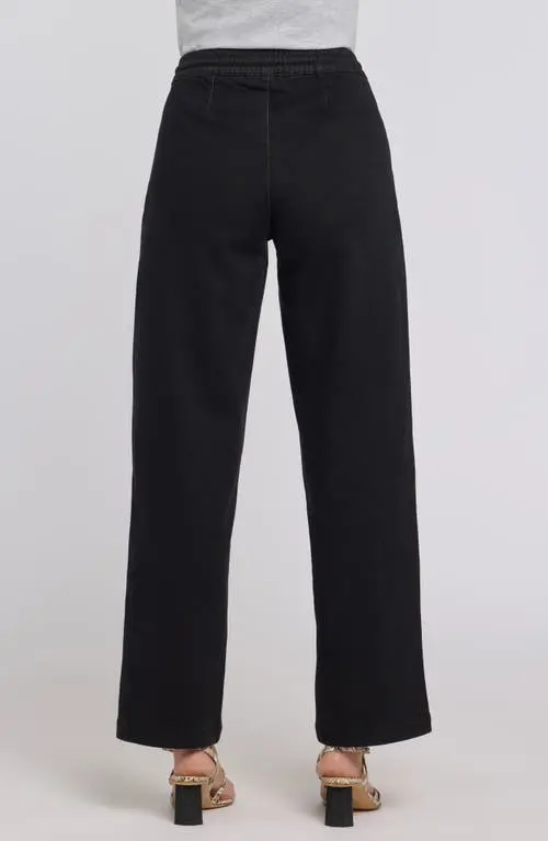NYDJ Relaxed Drawstring Wide Leg Jeans