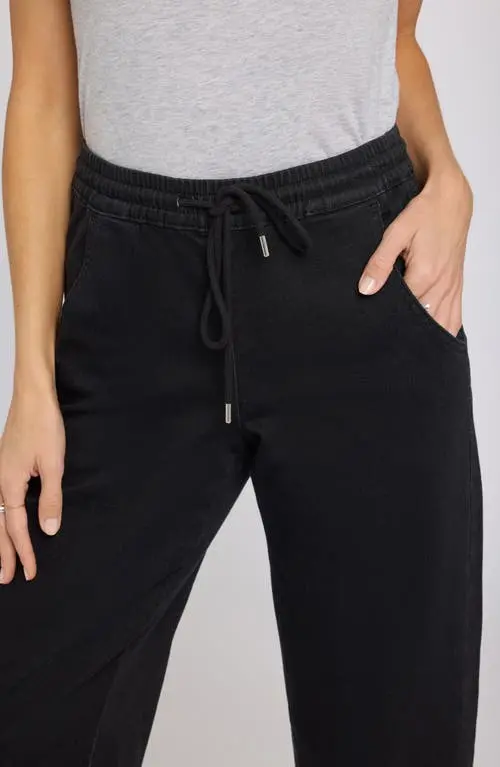 NYDJ Relaxed Drawstring Wide Leg Jeans