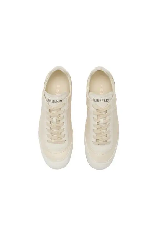 Burberry Leather Knight Runner Sneakers