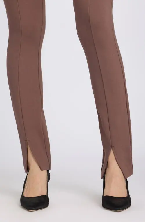 NYDJ Sculpt-her™ Slit Hem Pants - Deep Taupe