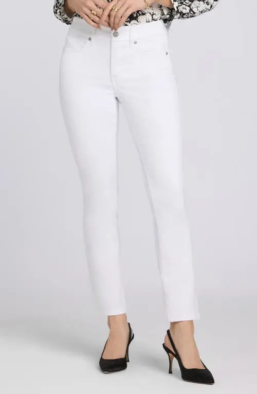 NYDJ Sheri Ankle Slim Jeans - Optic White