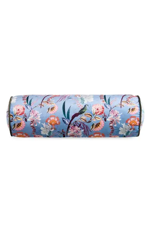 Ted Baker London Tropical Birds Bolster Pillow - Light Blue