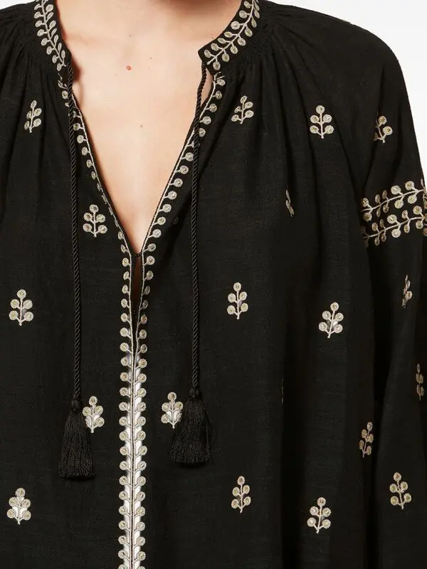 Isabel Marant Étoile Rodis Silk Blouse - Black