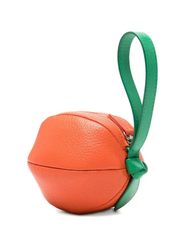 Hereu Taronja Top Handle Purse - Orange