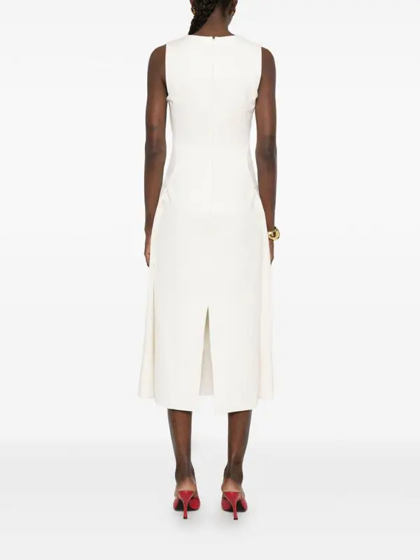 Jacquemus La Robe Tablier Long Dress - White