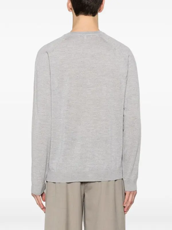 Maison Kitsuné Fox Head Wool Cardigan - Grey