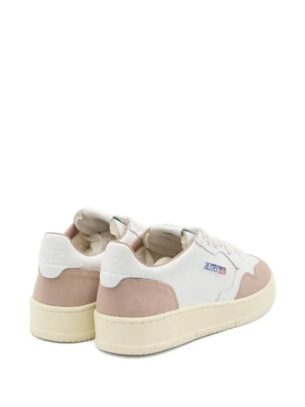 AUTRY Low Top Leather Sneakers - Pink