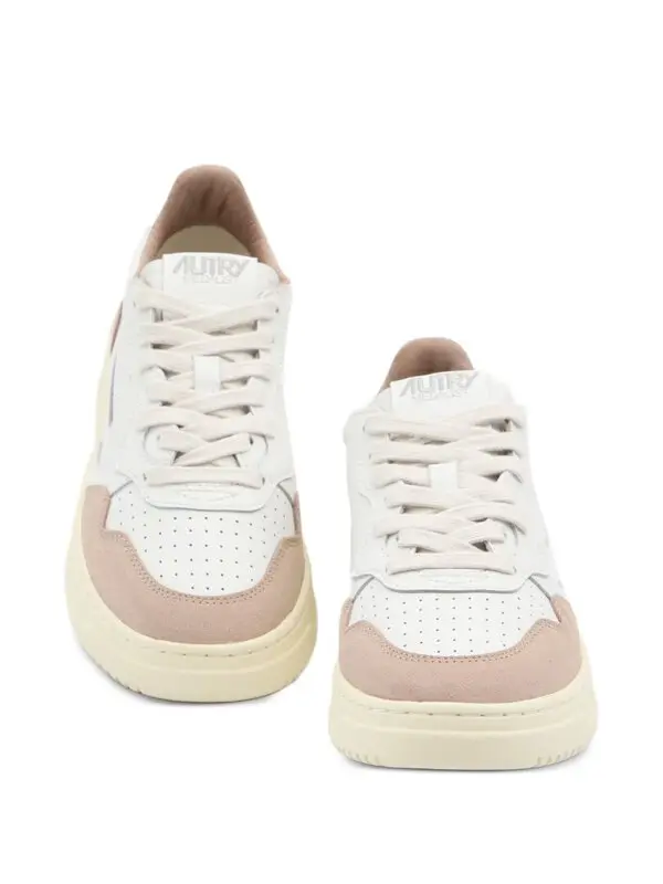 AUTRY Low Top Leather Sneakers - Pink