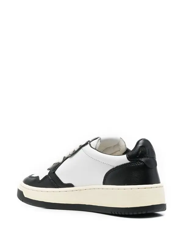 AUTRY Medialist Low Leather Sneakers - Black