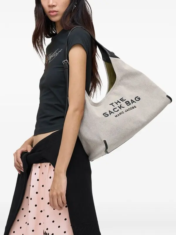 Marc Jacobs The Belted Sack Shoulder Bag - White