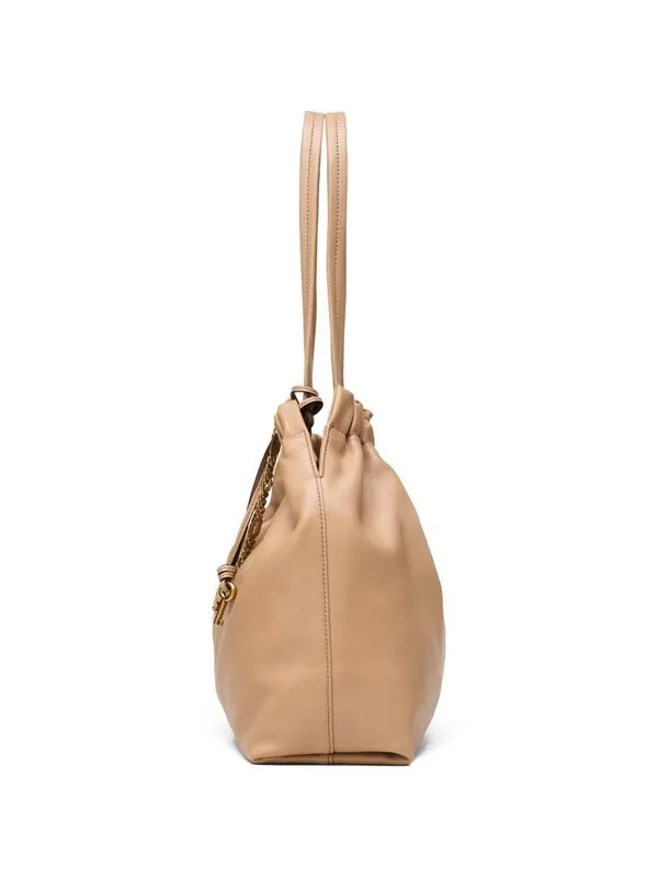 Marc Jacobs Leather Tote Bag With Chain Strap