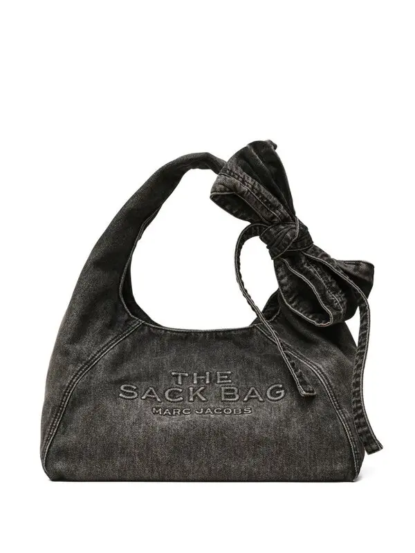 Marc Jacobs The Sack Denim Handbag - Black