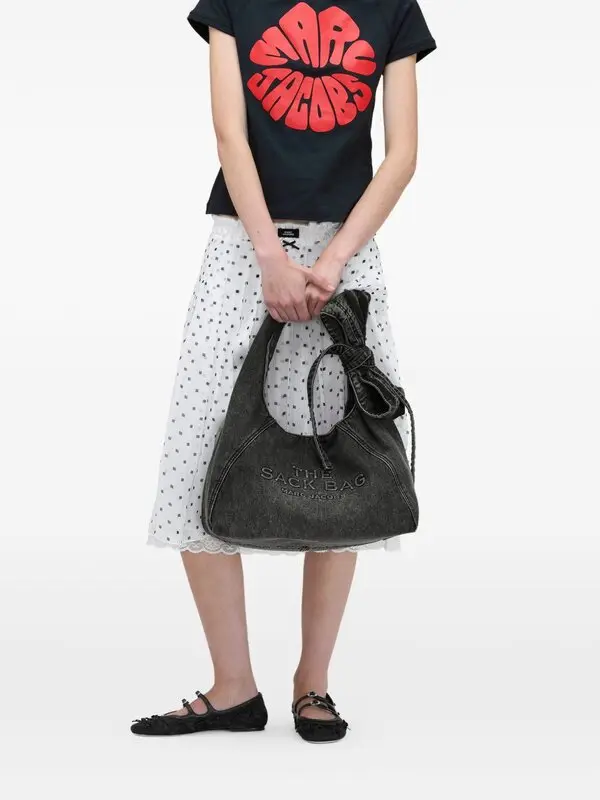 Marc Jacobs The Sack Denim Handbag - Black