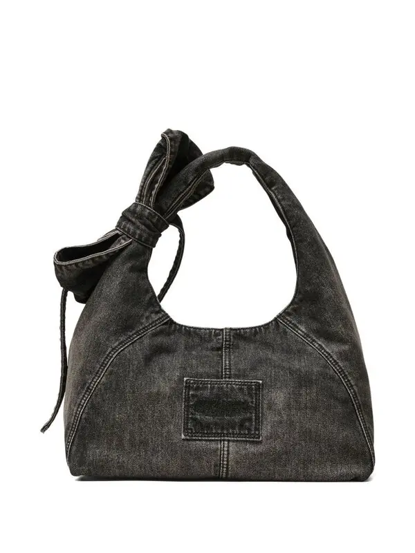 Marc Jacobs The Sack Denim Handbag - Black