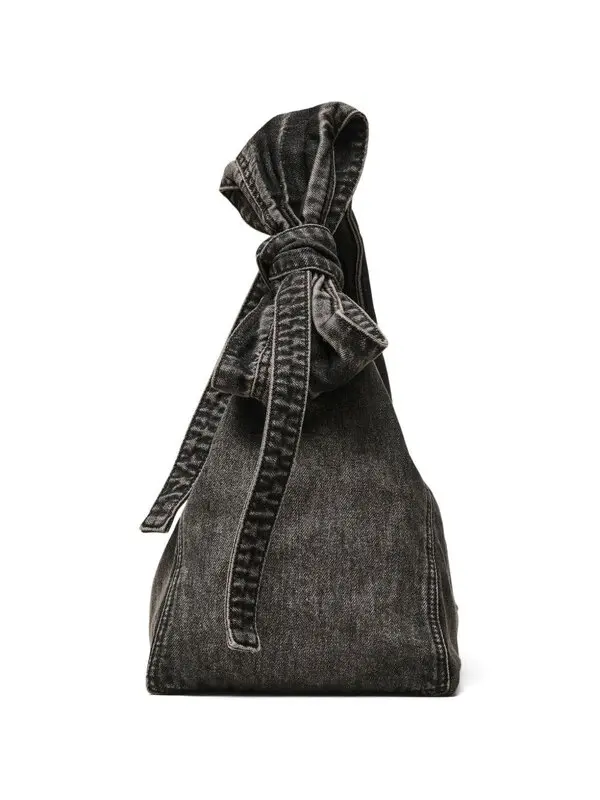 Marc Jacobs The Sack Denim Handbag - Black