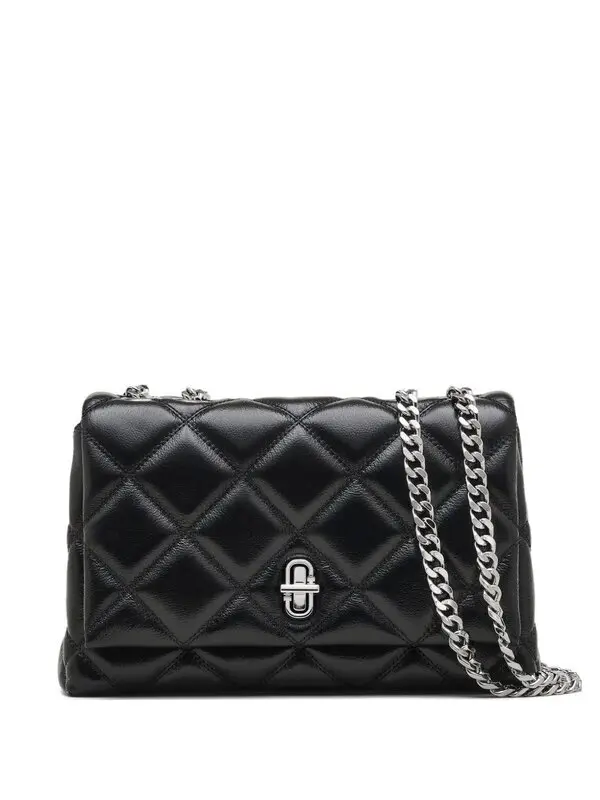 Marc Jacobs Leather Shoulder Bag - Black