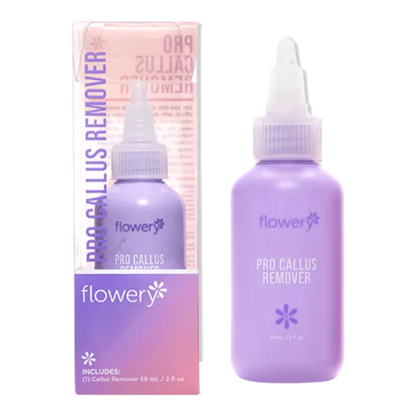 FLOWERY Pro Callus Remover Solution For Feet - One-color