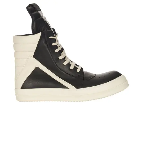 Rick Owens Geobasket Sneakers - Black