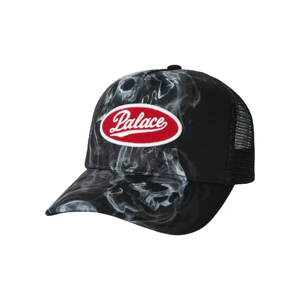 PALACE Smoked Trucker Cap - Black
