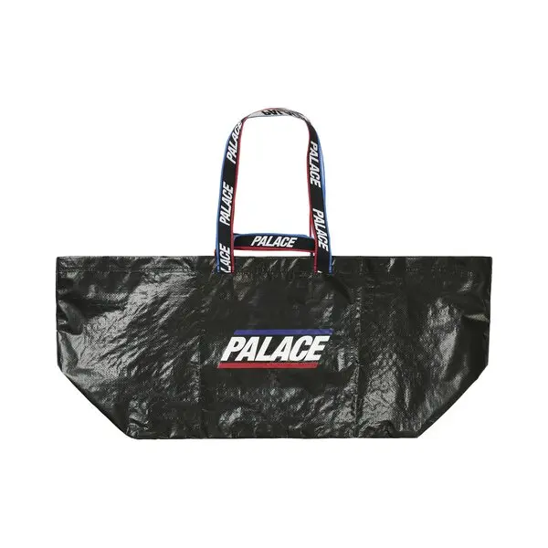 PALACE Large Reusable Shopper Tote - Black