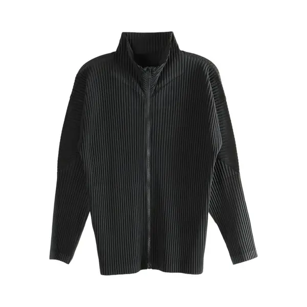 Issey Miyake Basics Zip Up Cardigan