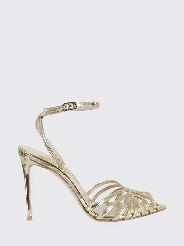 LE SILLA Heeled Sandal - Platinum