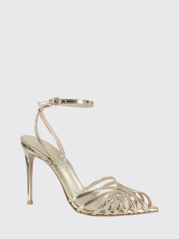 LE SILLA Heeled Sandal - Platinum