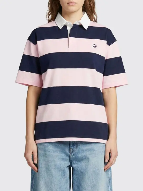 Coperni Striped Organic Cotton Polo - Multicolor