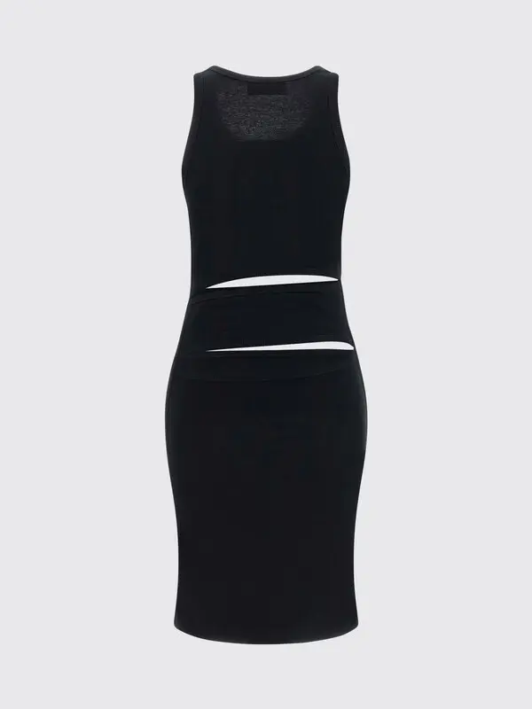 Coperni Cut-out Tank Dress - Black