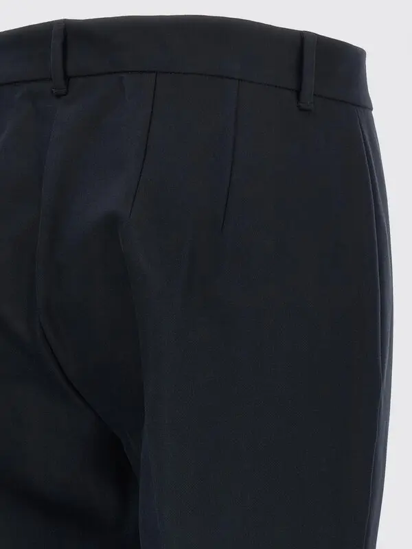 Max Mara Fatina Cotton Blend Cropped Trousers - Blue