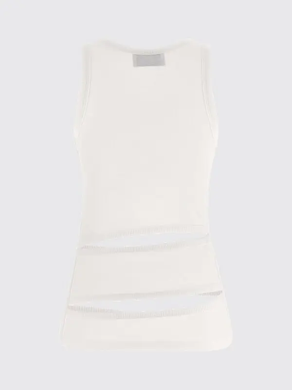 Coperni Cotton Cut-out Top - White