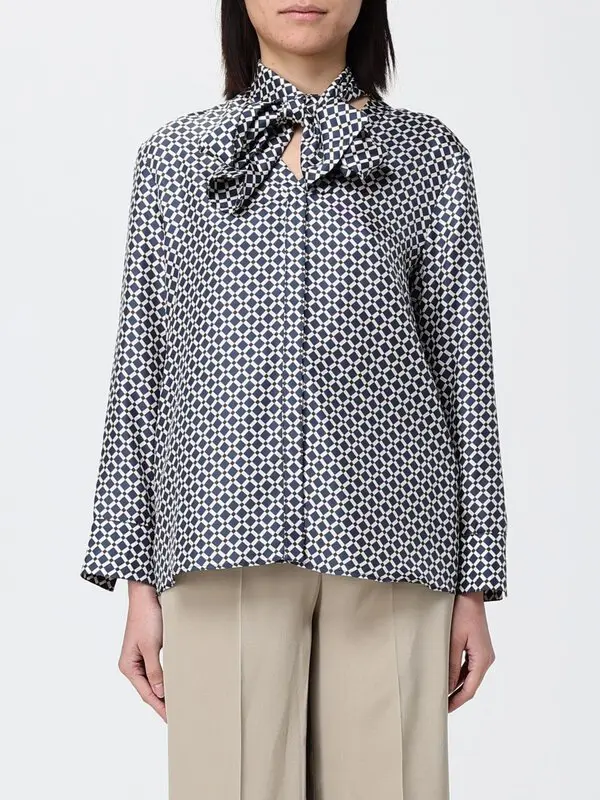 Max Mara Geometric Print Shirt