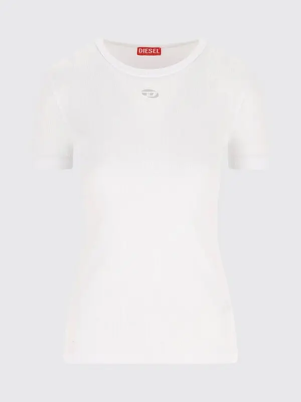 DIESEL® Oval D Cotton T-shirt - White