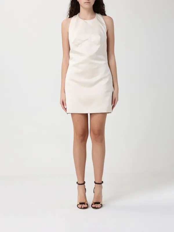 Elisabetta Franchi Sleeveless Mini Dress - Butter