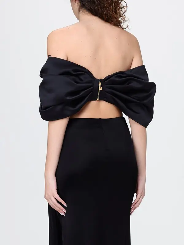 Elisabetta Franchi Off-the-shoulder Draped Top