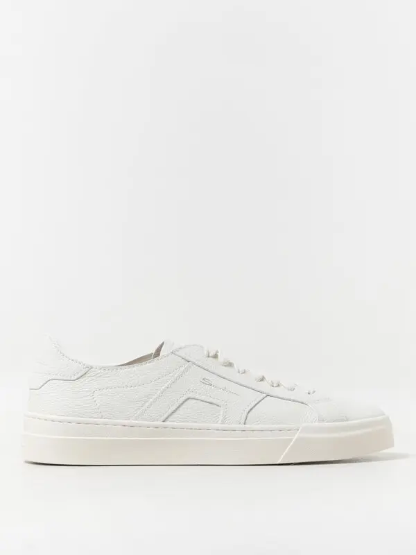 Santoni Low Top Sneakers - Yellow Cream