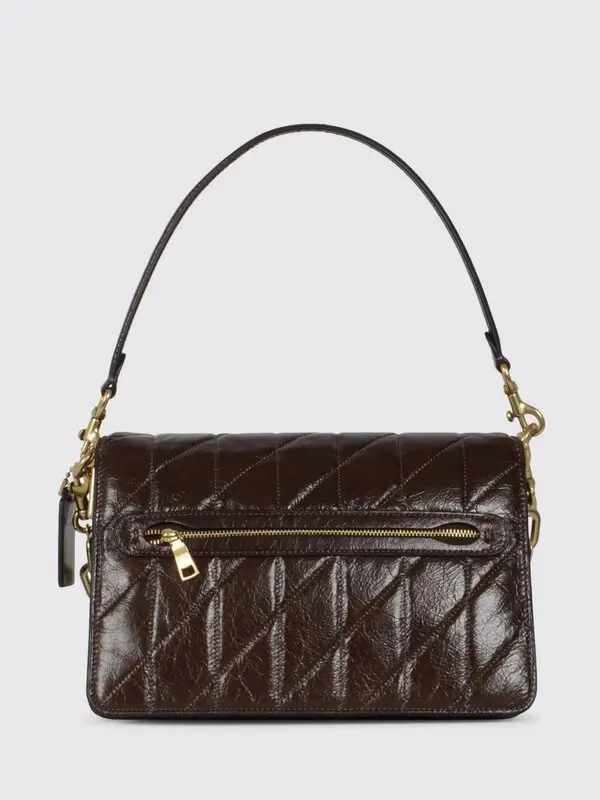 COACH Quilted Handbag With Chain Strap