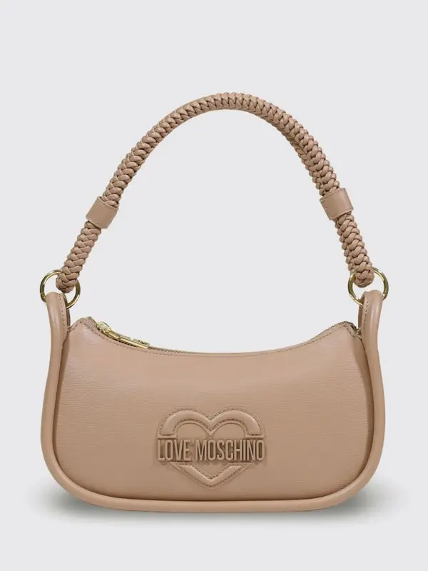 Moschino Braided Handle Mini Bag - Beige