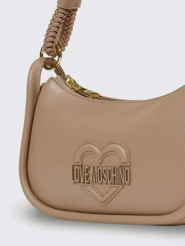 Moschino Braided Handle Mini Bag - Beige