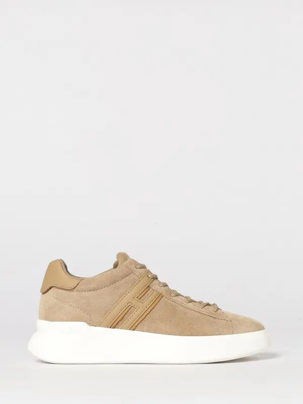Hogan Suede Lace-up Sneakers - Brown