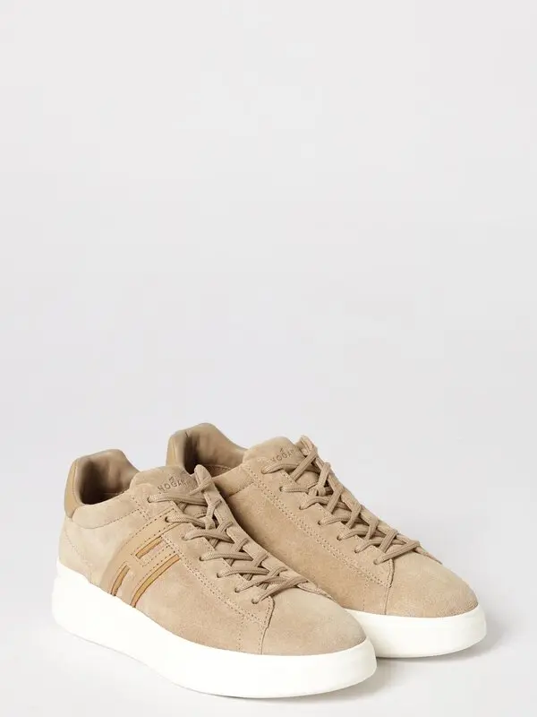 Hogan Suede Lace-up Sneakers - Brown
